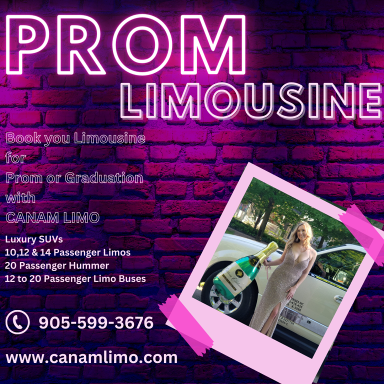 Prom Limo Service: Arrive in Style & Luxury | Canam Limo